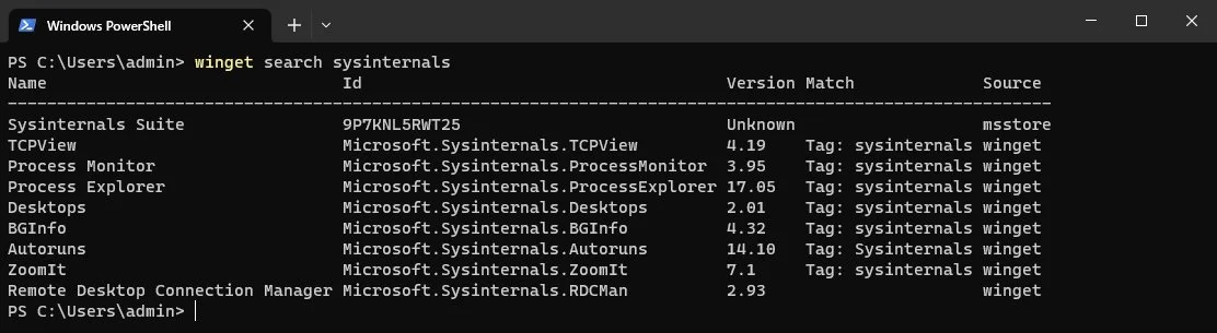 How to Easily Download & Install the full Sysinternals Suite on Windows — Peter Girnus