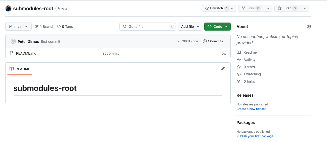 Git Tools Including A Git Repo Into Another Repo Using Git Submodules