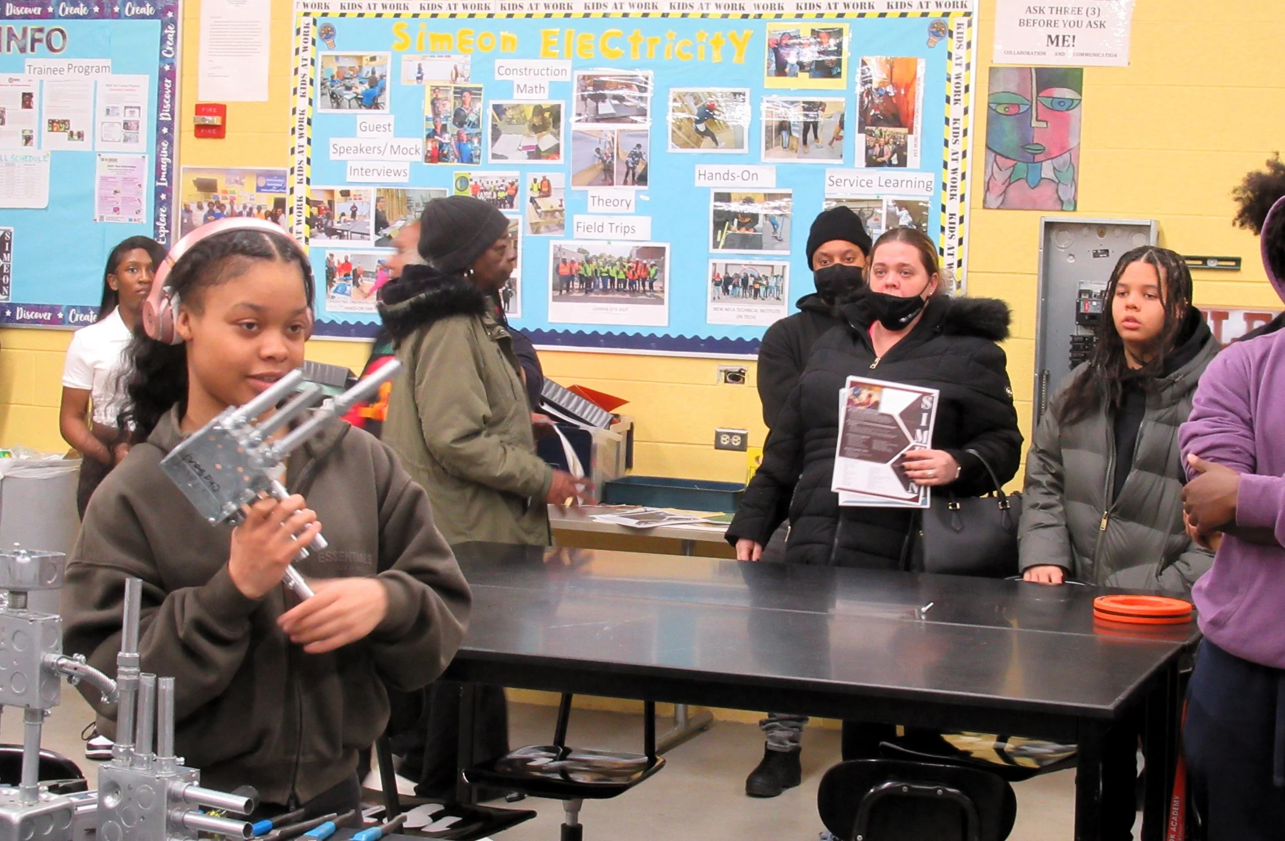 Simeon Vocational Career Academy Showcases CTE Programs During Black History Month ...