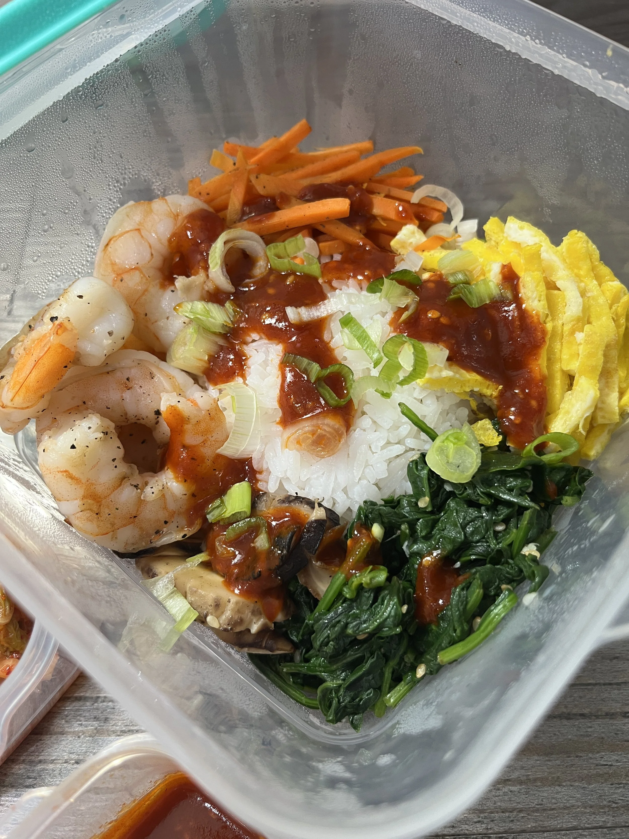 Meal Prep With Me | Let’s Make Bibimbap 비빔밥 | Fancilla Food Containers ...