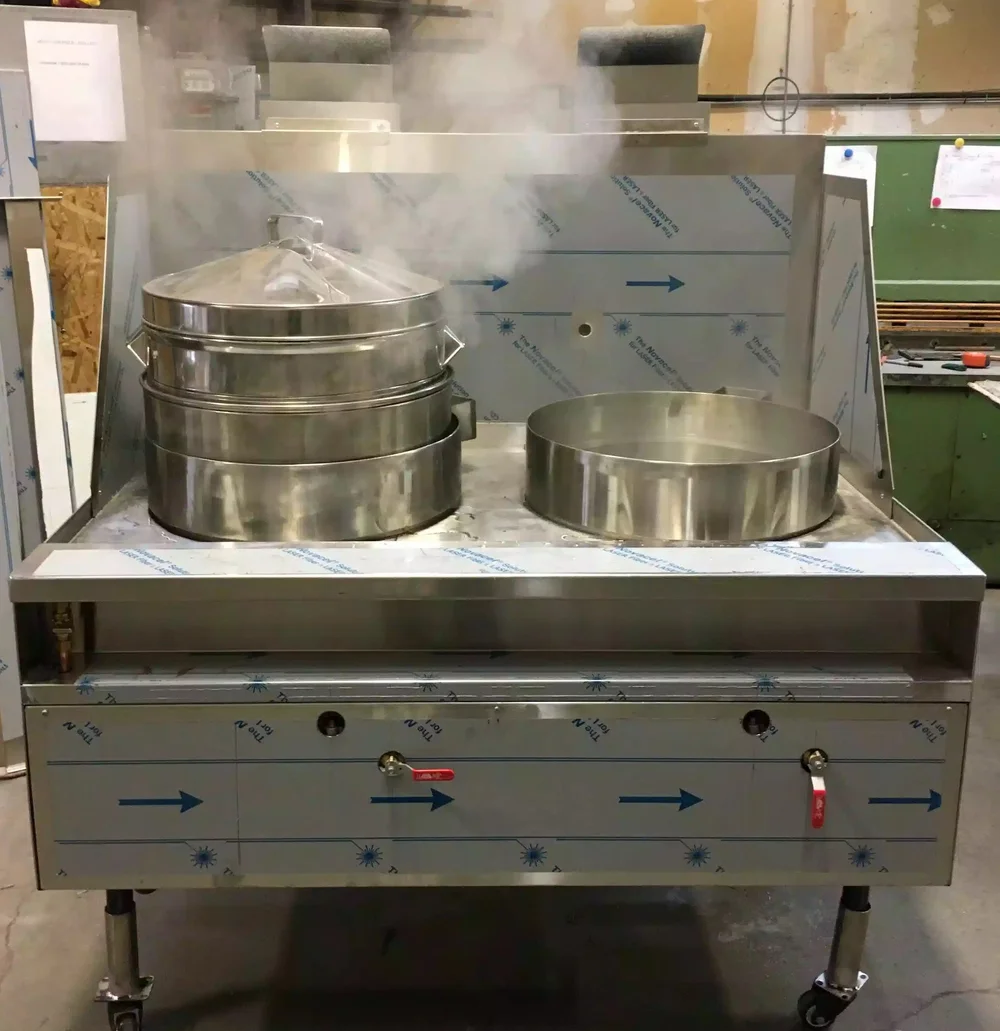 Asian Steamer Range [中式蒸爐] — Dragon Food Equipment Inc.