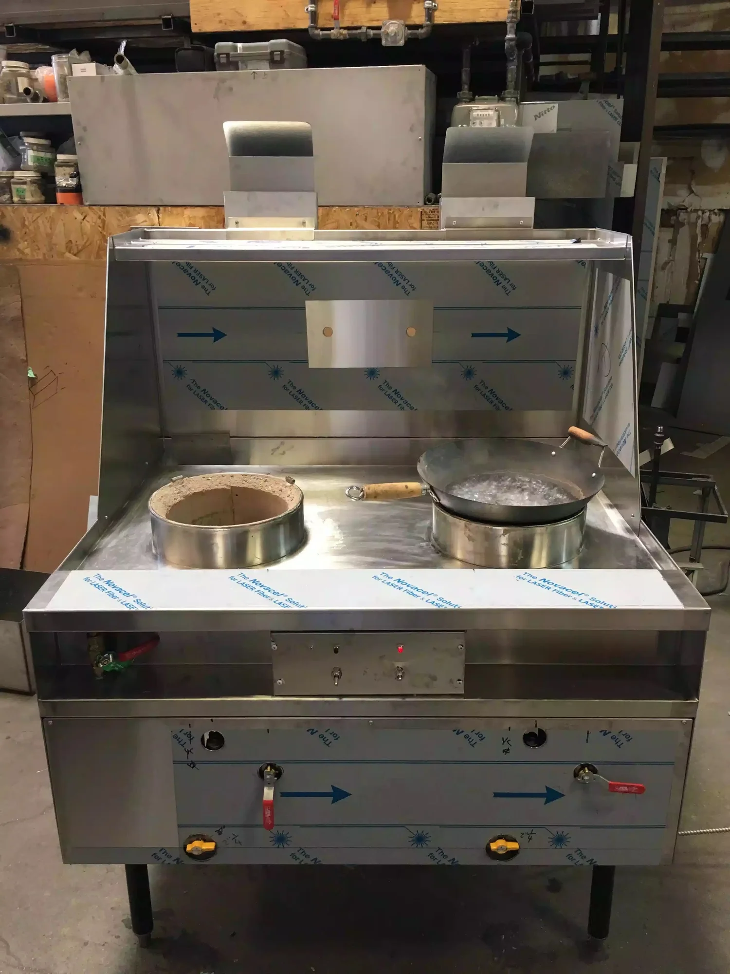 Wok Range — Dragon Food Equipment & Sheet Metal Fabrication