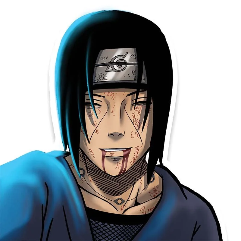 Itachi Dying Smile