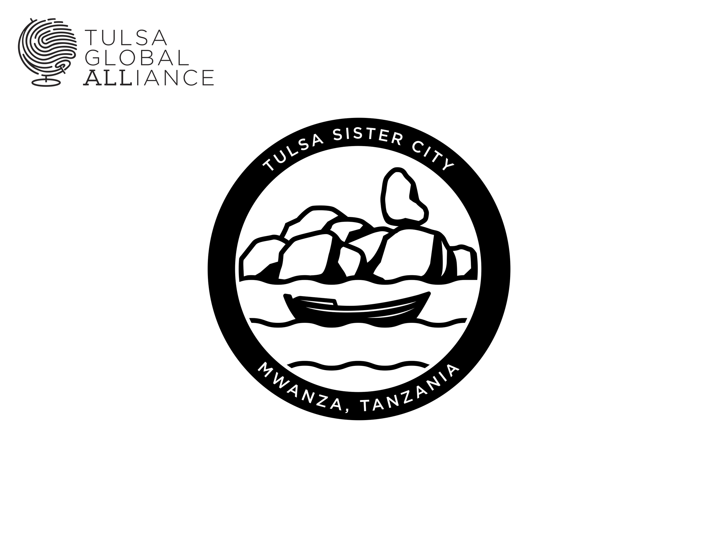 New Tulsa-Mwanza Logo, Banner, and Signs — Tulsa Global Alliance