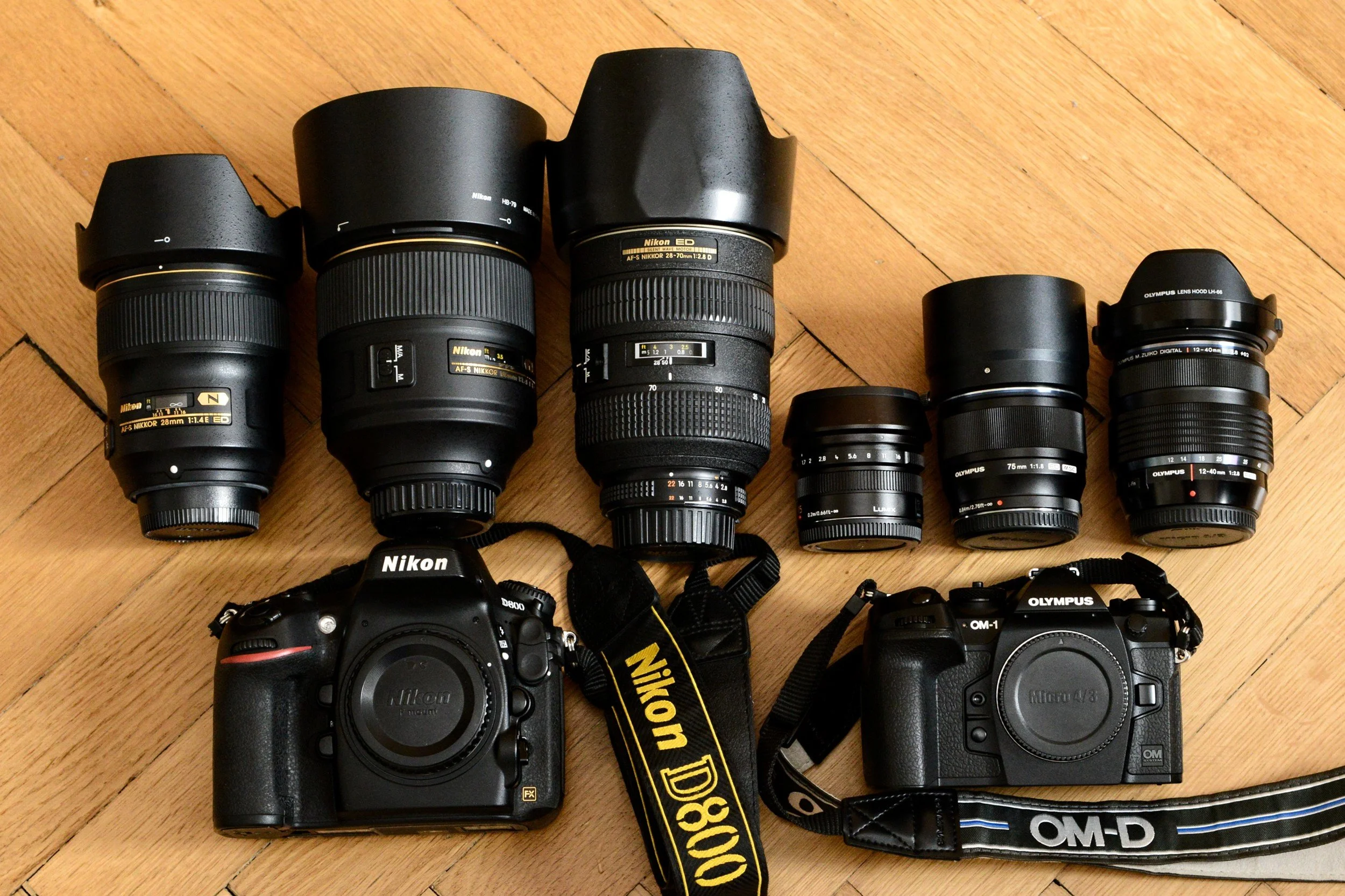 Nikon DSLR Setup Compared to Equivalent OM System MFT Setup — thomas eisl