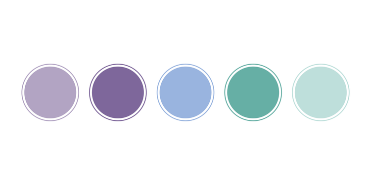 Branding your therapy practice: 5 color palettes to consider — Tiffany ...
