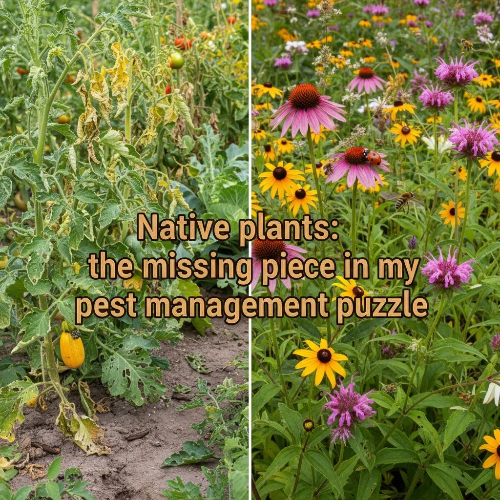 Discover how native plant borders create natural pest defense systems ...