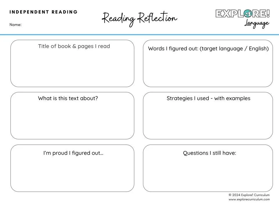 6 Tips to Help World Language Students Read Independently — Explore ...