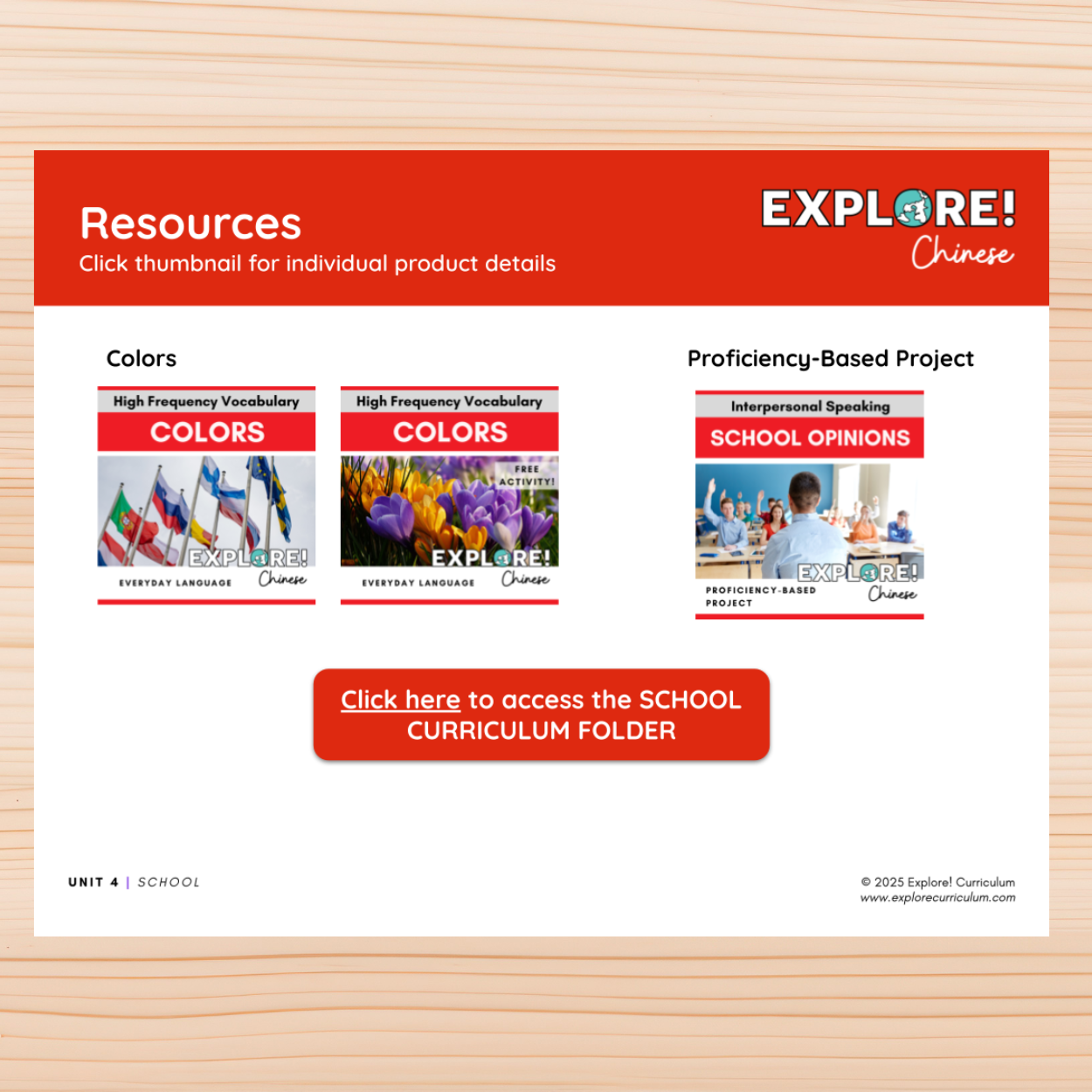 Chinese | School Bundle — Explore! Curriculum