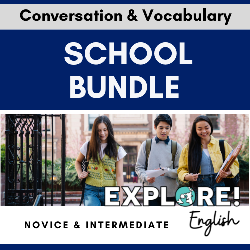 English / ESL | School Bundle — Explore! Curriculum