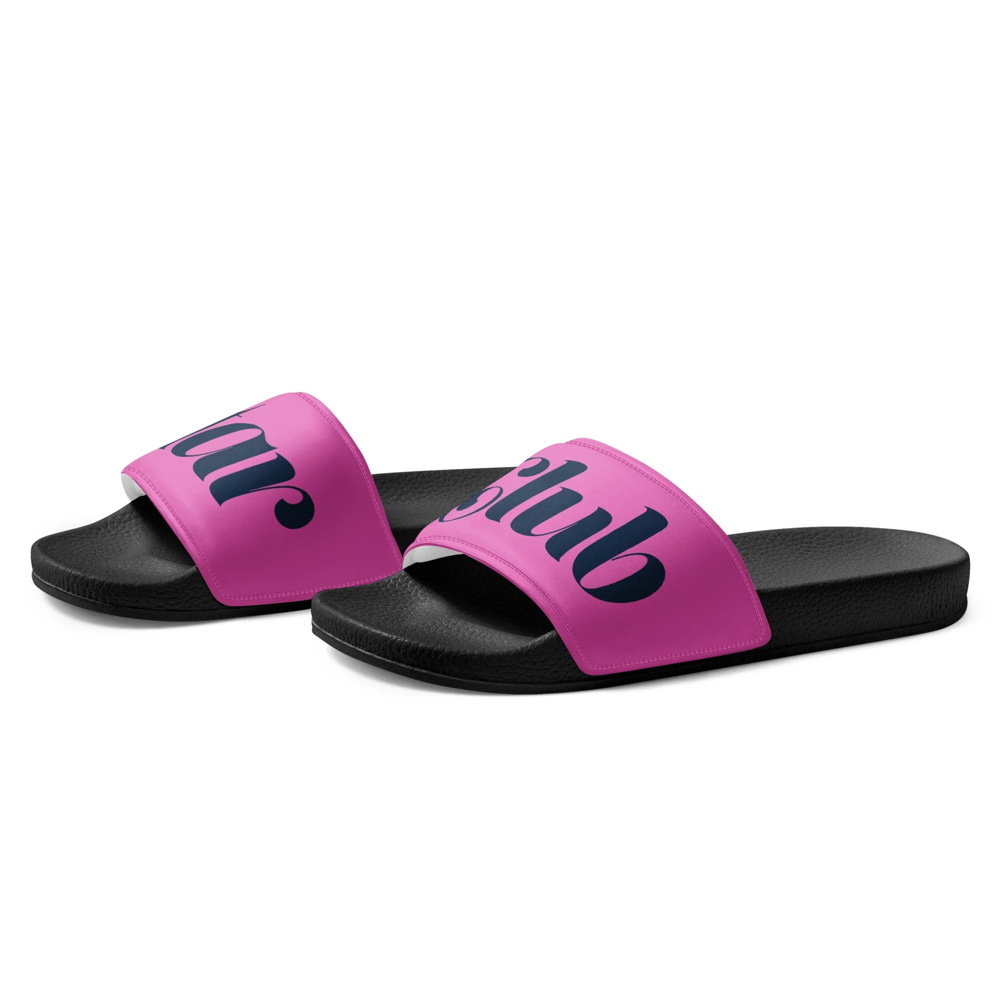Hewitt + Saucedo Star Club Star Club Women's slides - Pink — BvB Dallas ...