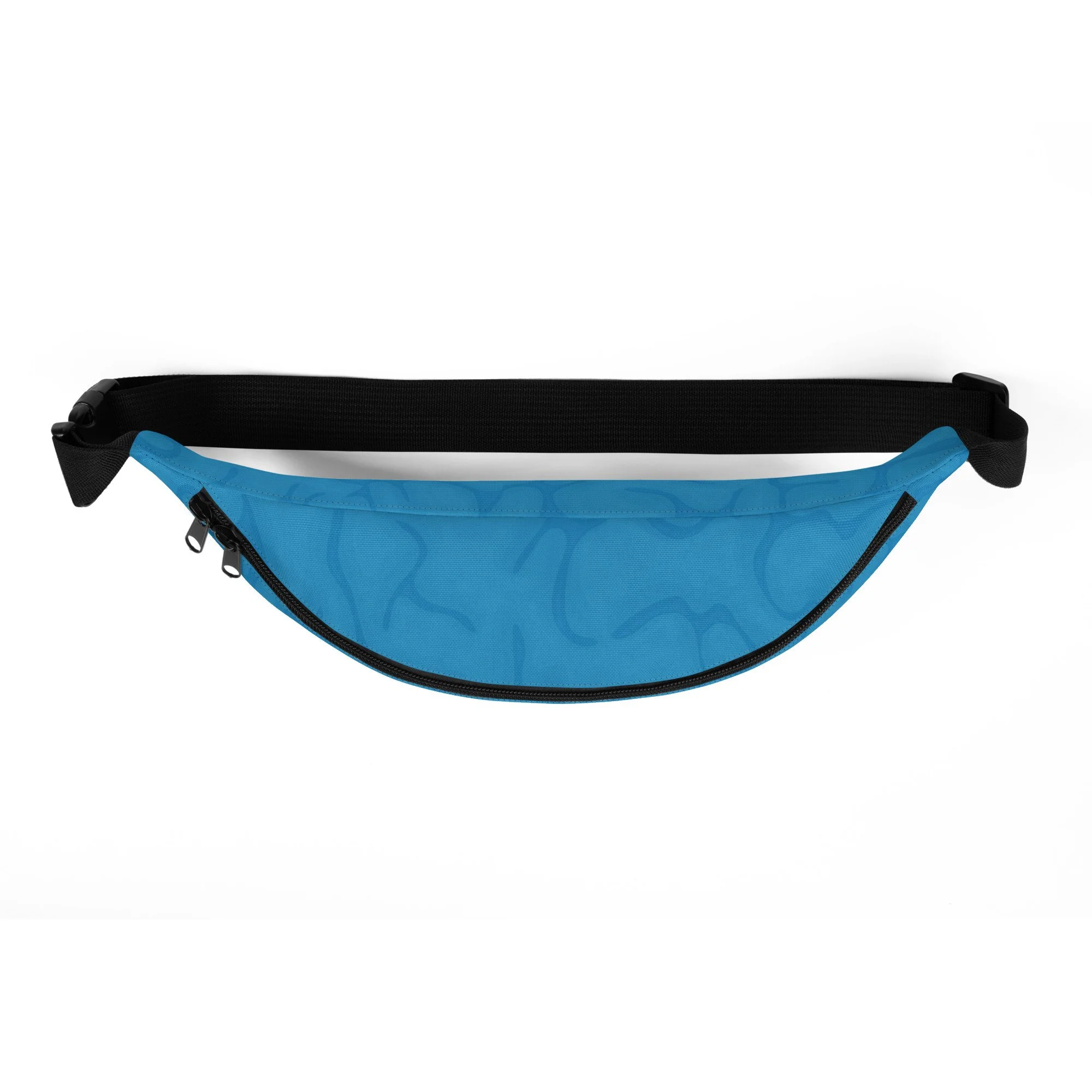 Fanny Pack blue brain pattern — BvB Dallas - Tackle ALZ™