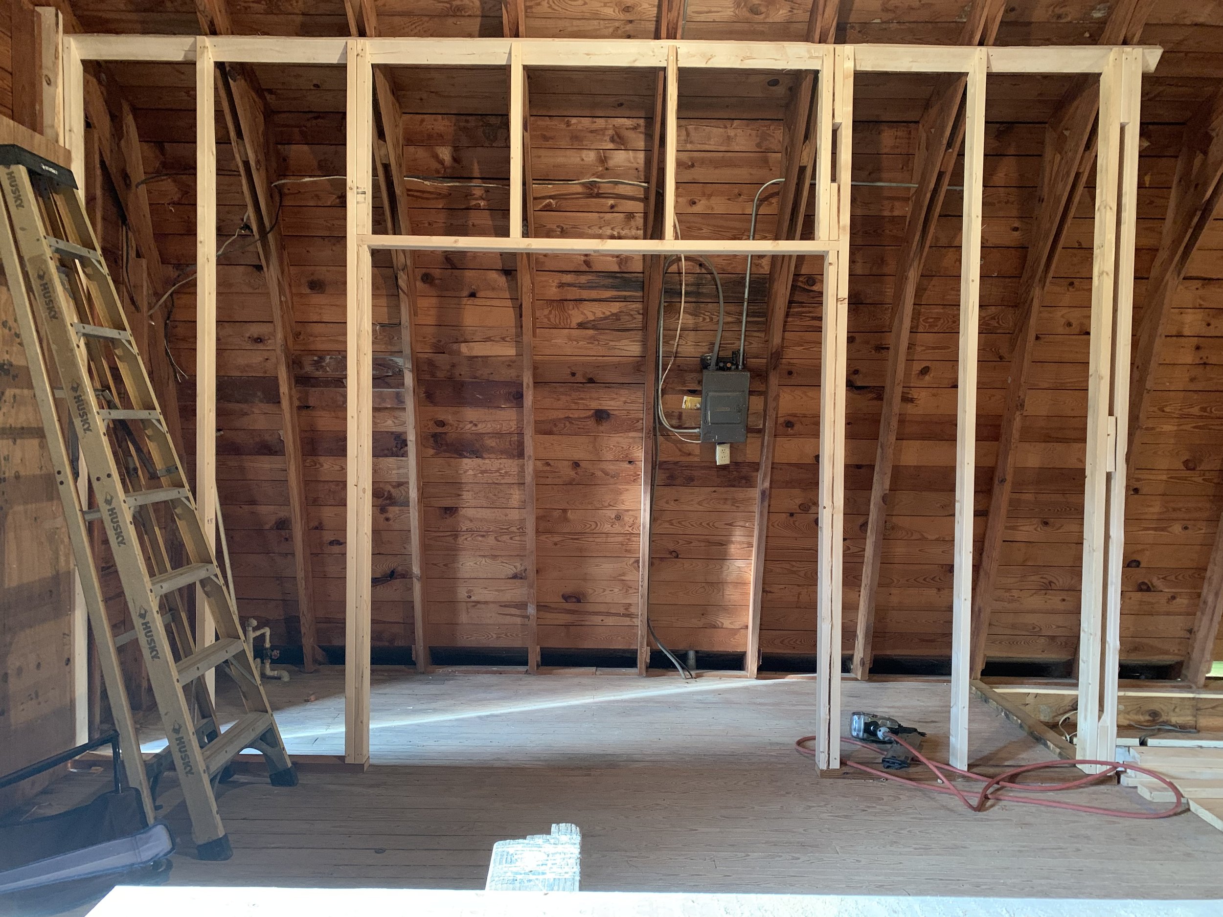 Framing it in: The Upstairs — Tiny Thistle Studio