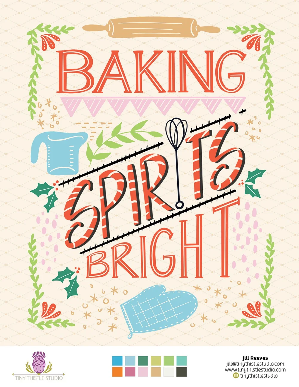 Portfolio of Artist Jill Reeves, Tiny Thistle Studio — Tiny Thistle Studio