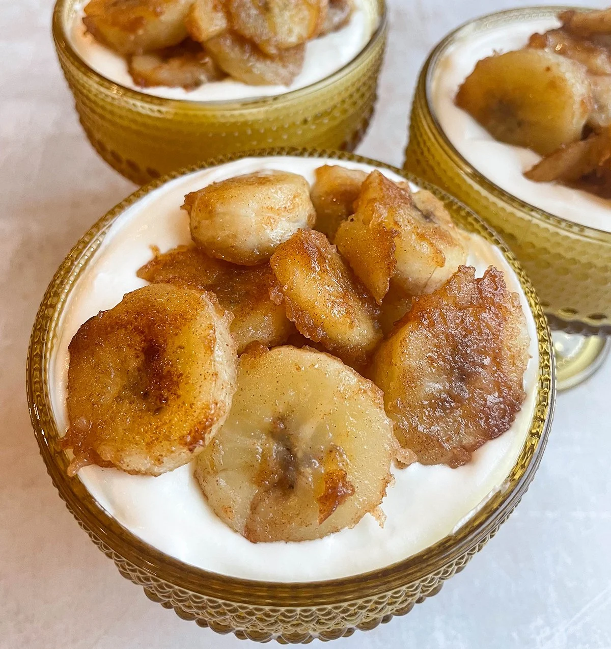 Maple Butterscotch Pudding with Caramelized Bananas — Simply Sierra Rose