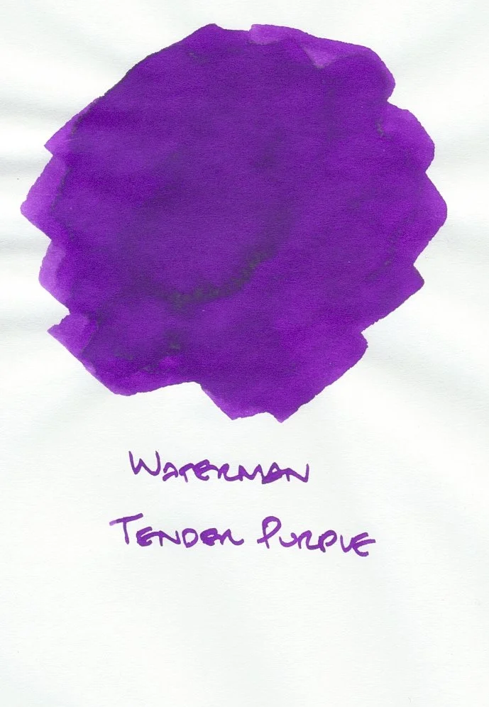 Waterman Tender Purple: Quick Impressions —Cheryl Lindo Jones