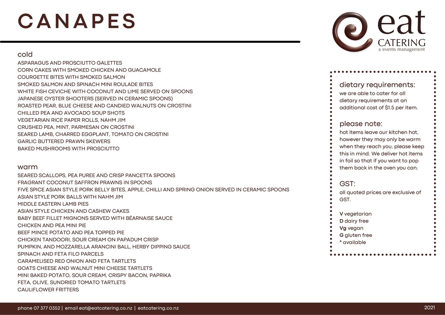 Canapes & Finger Food — Eat Catering: providing the best in Taupō event ...