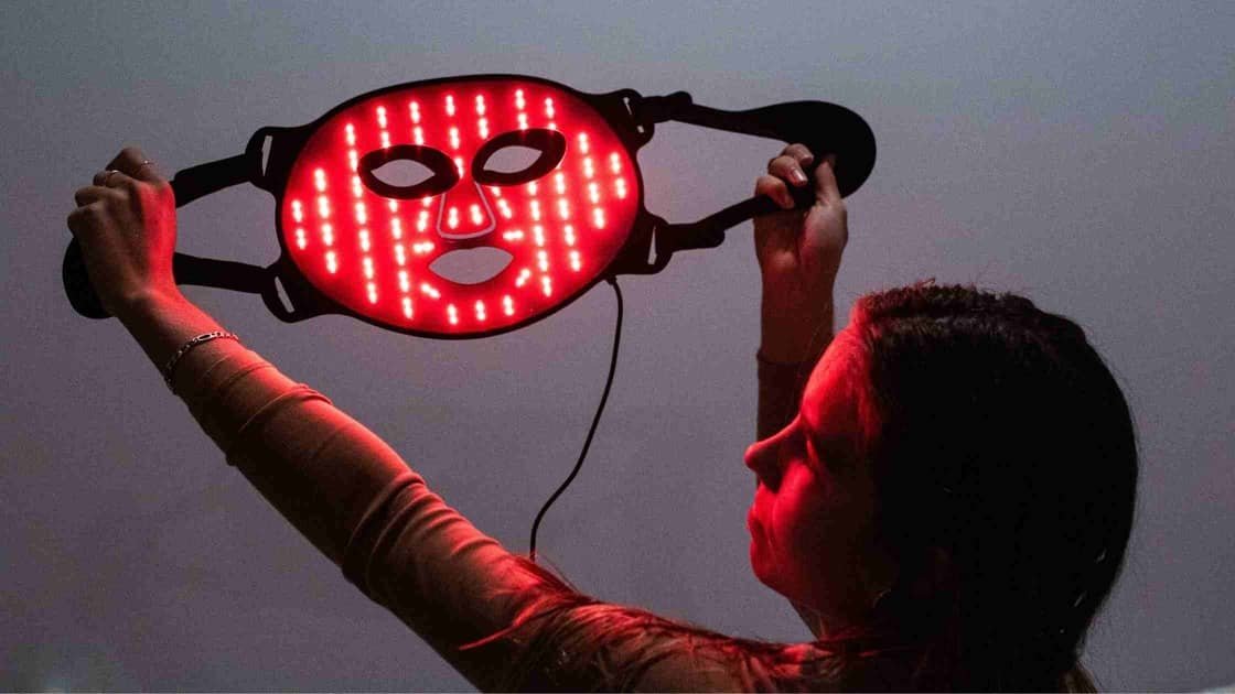 Red Face Light Mask at Charles Grabowski blog