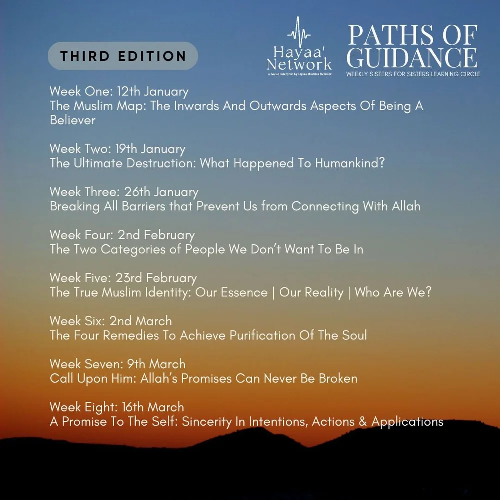 Events & Classes — Hayaa' Network