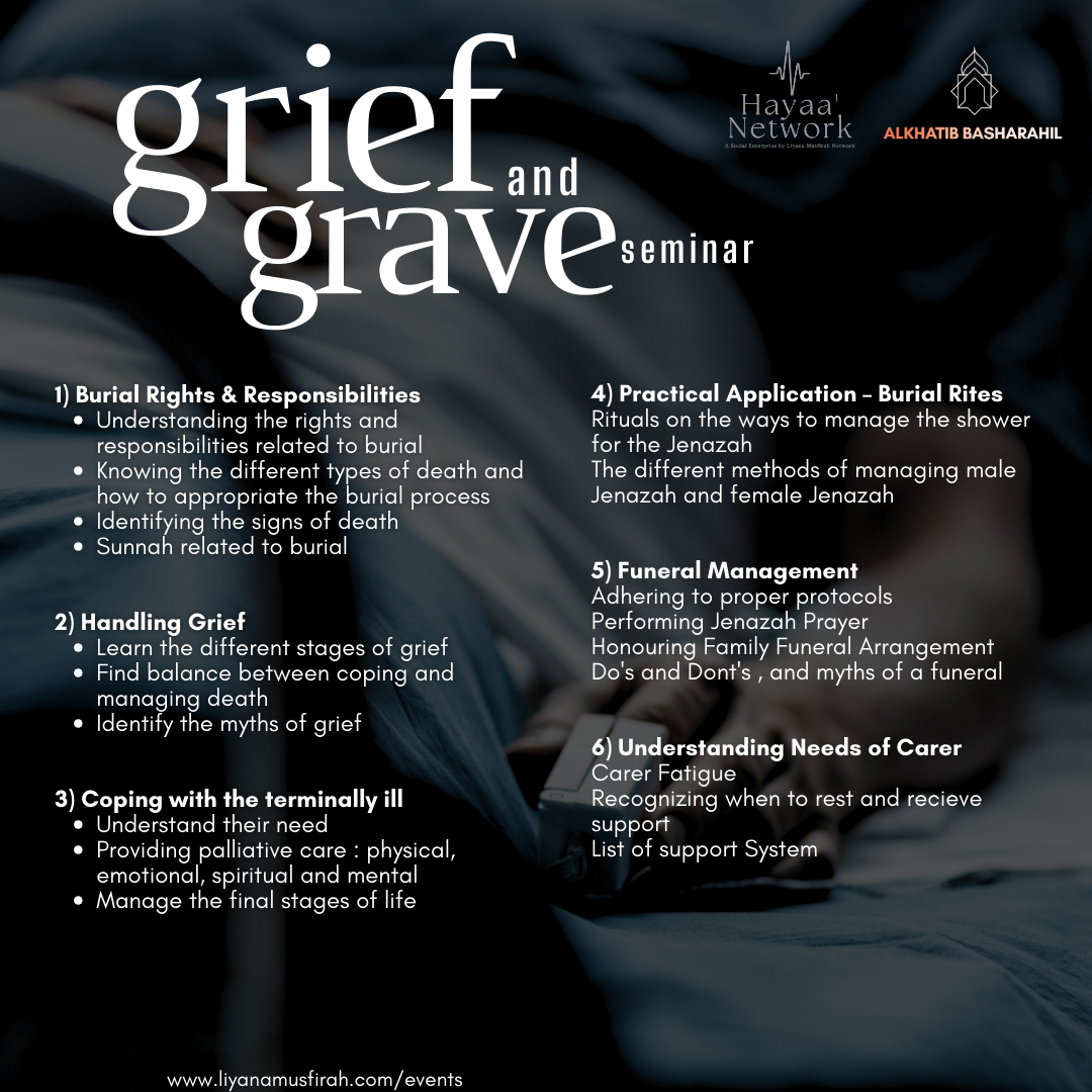 Grief & Grave Seminar — Hayaa' Network