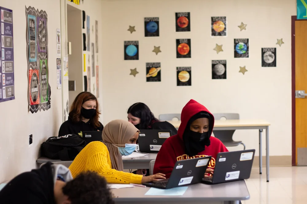 Collaboration in a Modern Classroom — Modern Classrooms Project