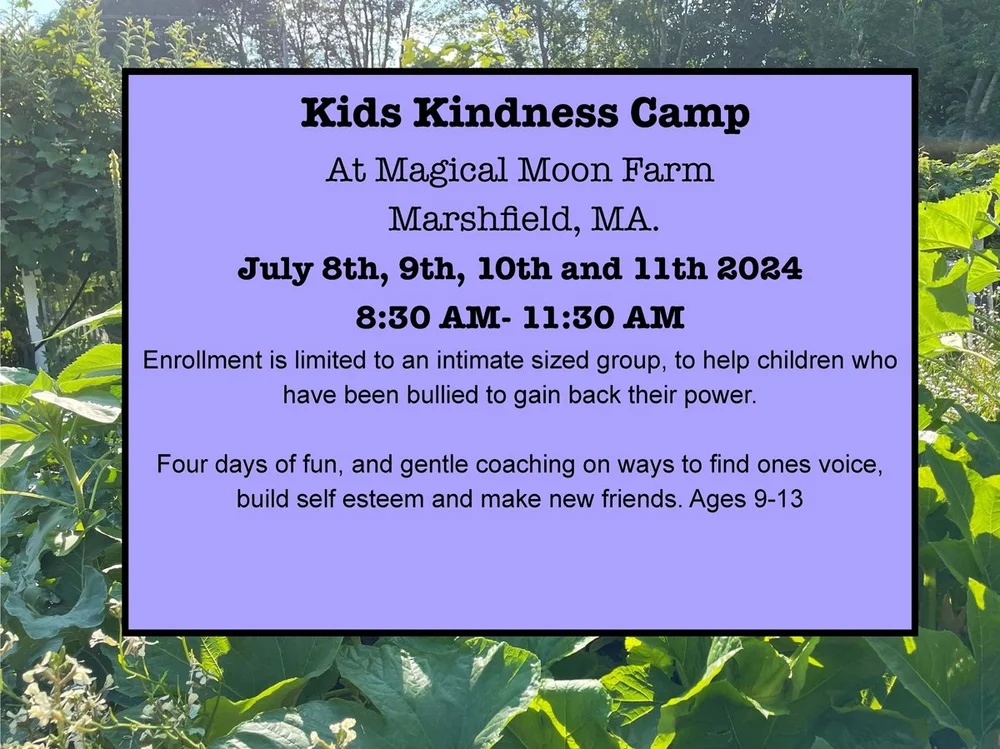 Kids Kindness Camp — Magical Moon Farm & Foundation