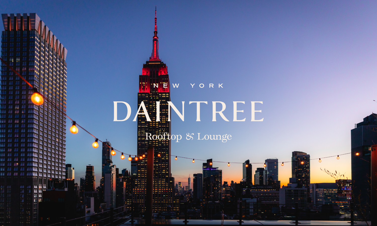 Rooftop Bar & Lounge in Manhattan – Daintree Rooftop & Lounge