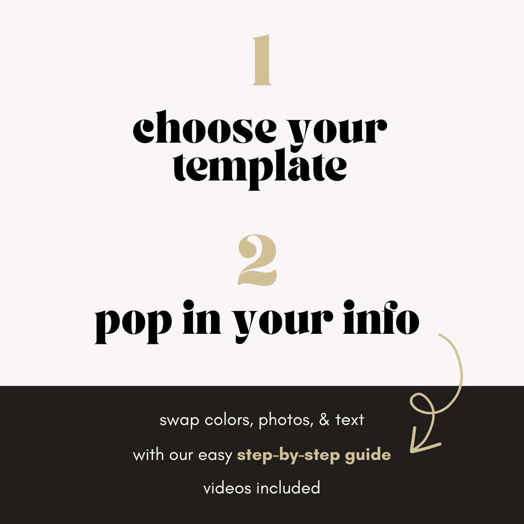 BOHO | Website Template — Unfiltered Entrepreneurs | Branding & Website ...