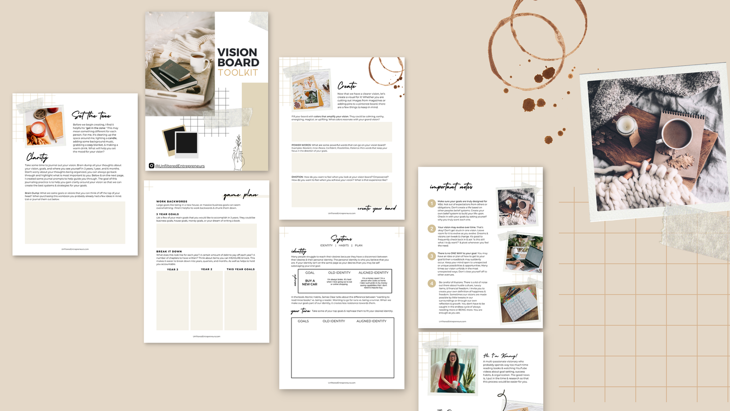 VISION TOOLKIT — Unfiltered Entrepreneurs | Branding & Website Design