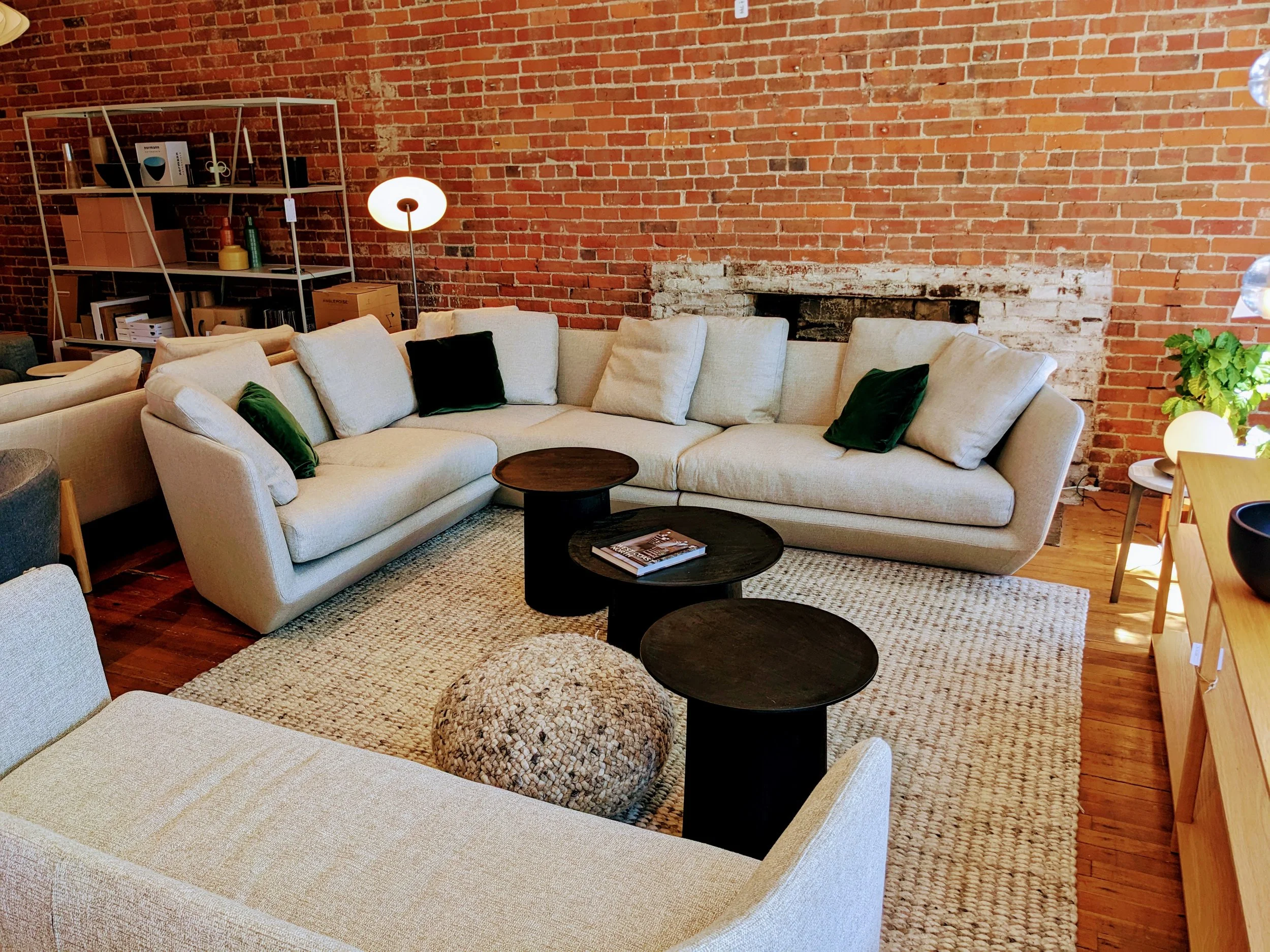 Bensen Aura sectional and sofa — Chester Fields