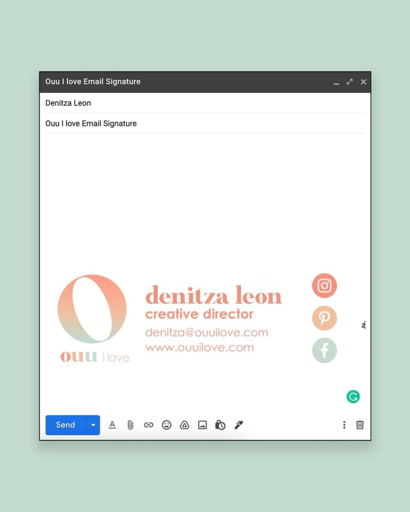ouu i love — Adoro Secco Brand & Website Design Studio