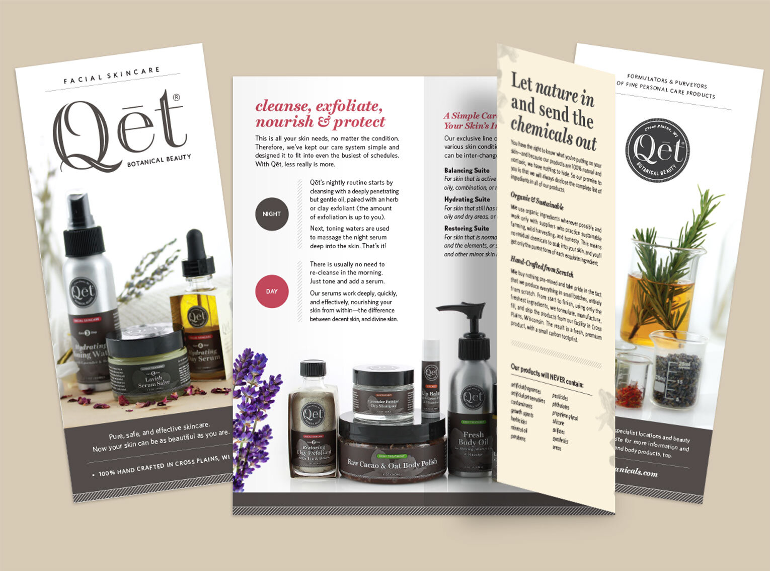 Sustainable Skincare Packaging for Qēt | Mission-Driven Beauty Branding ...