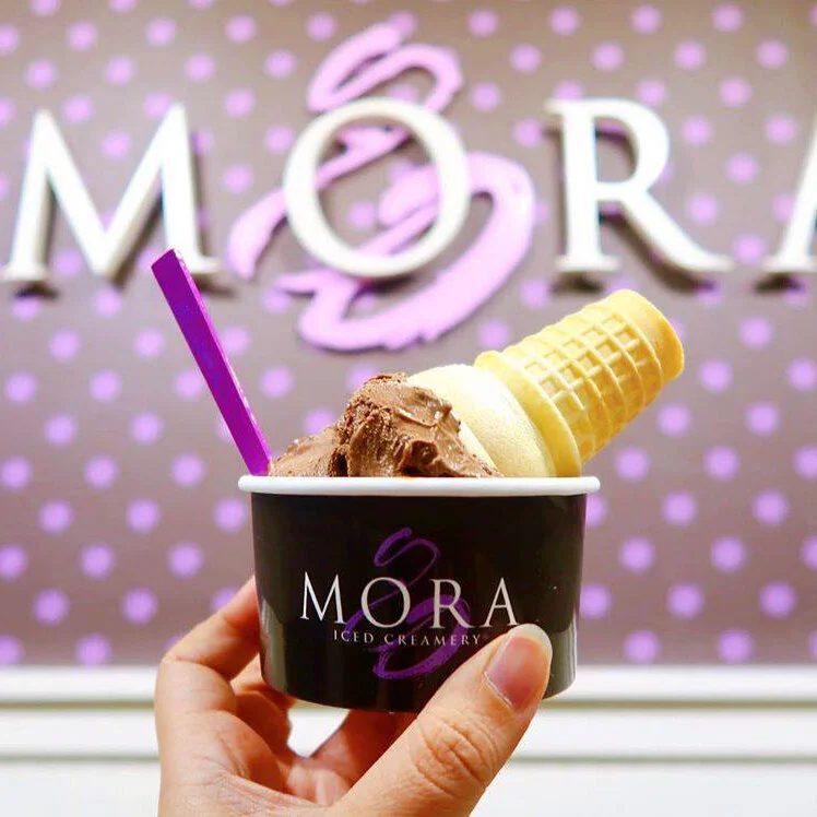 Mora Creamery In-Store Design | Sustainable CPG Branding — Modern ...