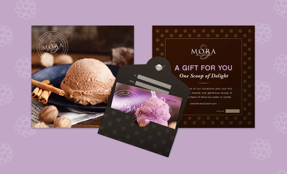 Mora Creamery In-Store Design | Sustainable CPG Branding — Modern ...