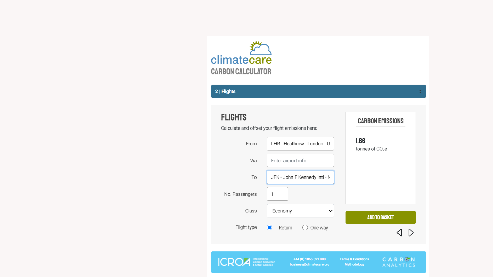Carbon Analytics for Business — Carbon Analytics