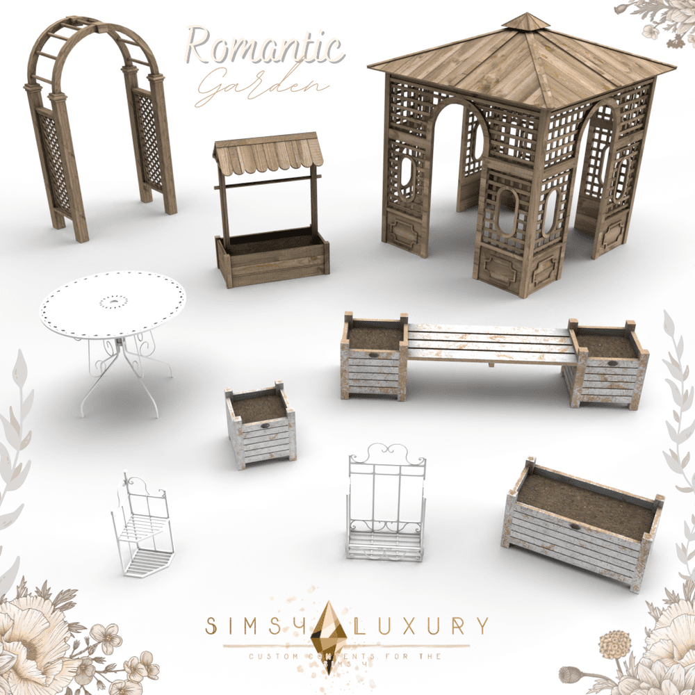 Romantic Garden — Sims4Luxury