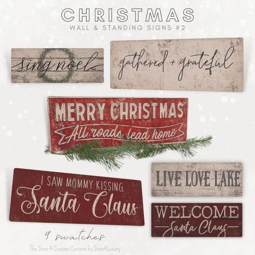 Christmas Collection — Sims4Luxury
