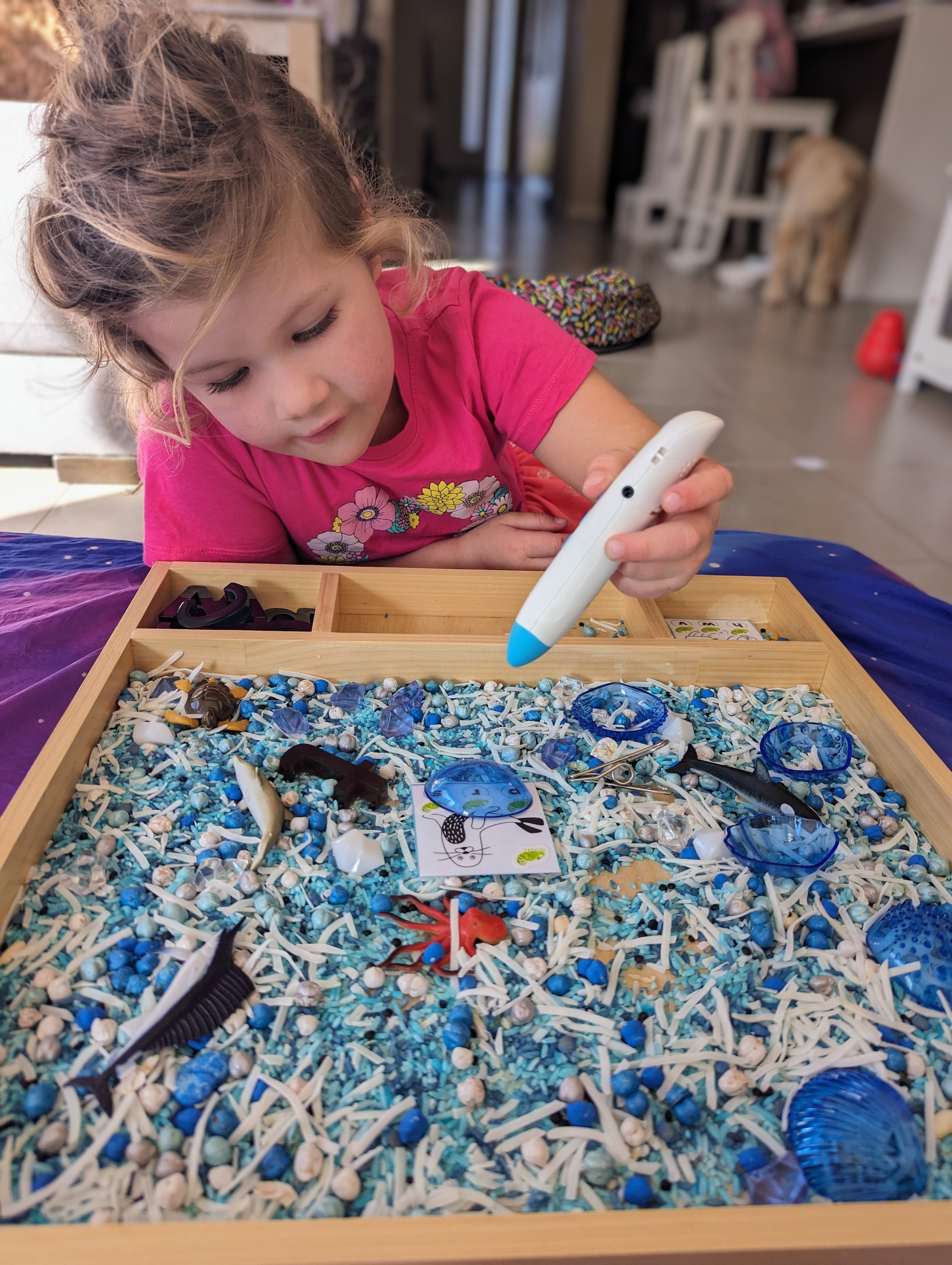 Pastel Sunset Mixed Sensory Base — Arts, Crafts, Nature and Sensory ...