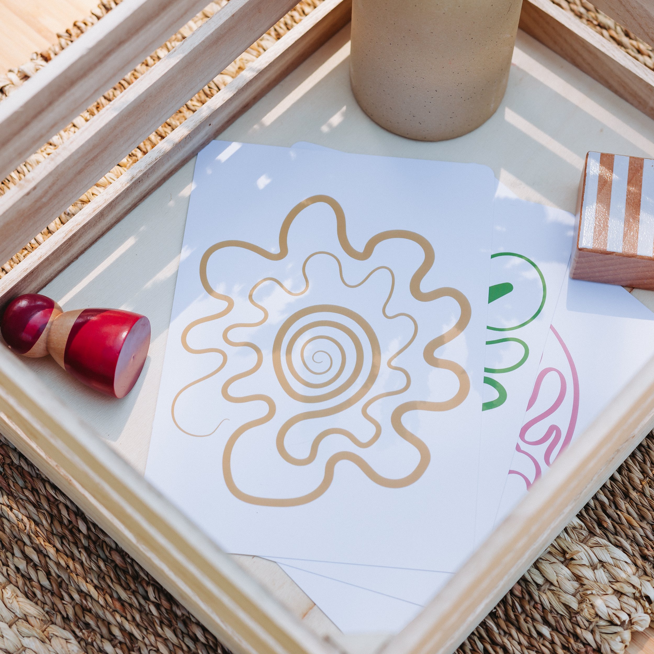 Aboriginal Symbols Flashcards — Arts, Crafts, Nature and Sensory Play ...