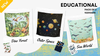 Funsquare® Fun Scarf Educational 3pk 90 x 90cm — Shop Sensory Play ...