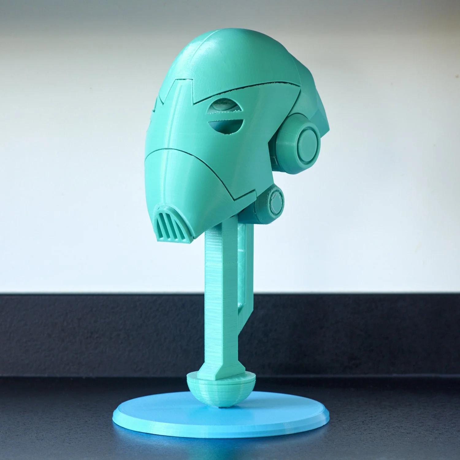 B1 Battle droid Trophy head Bust 3D Files — Jedha Workshop