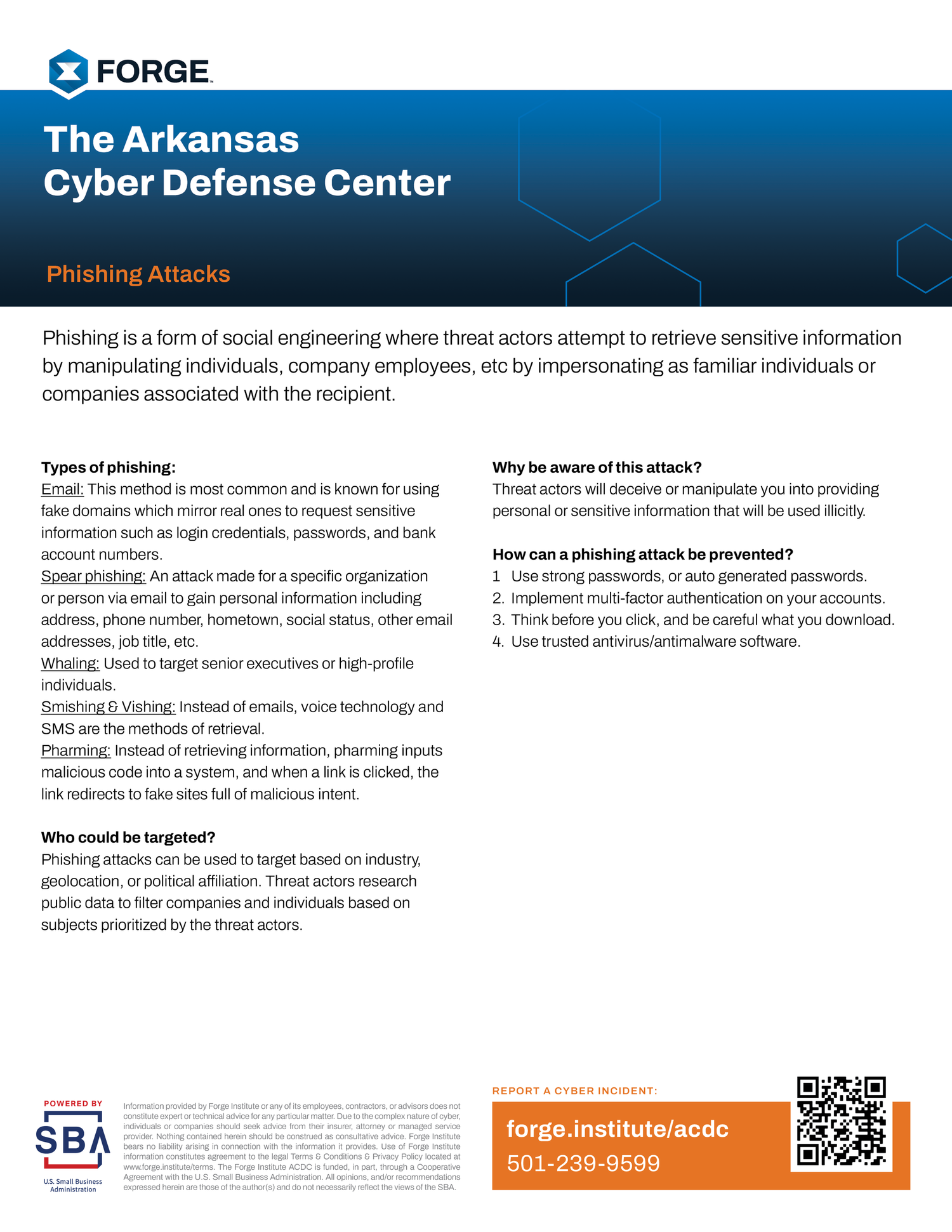 Phishing Attacks — Forge Institute