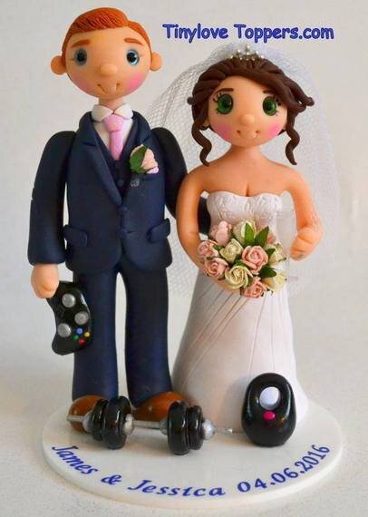 TINYLOVE WEDDING CAKE TOPPERS