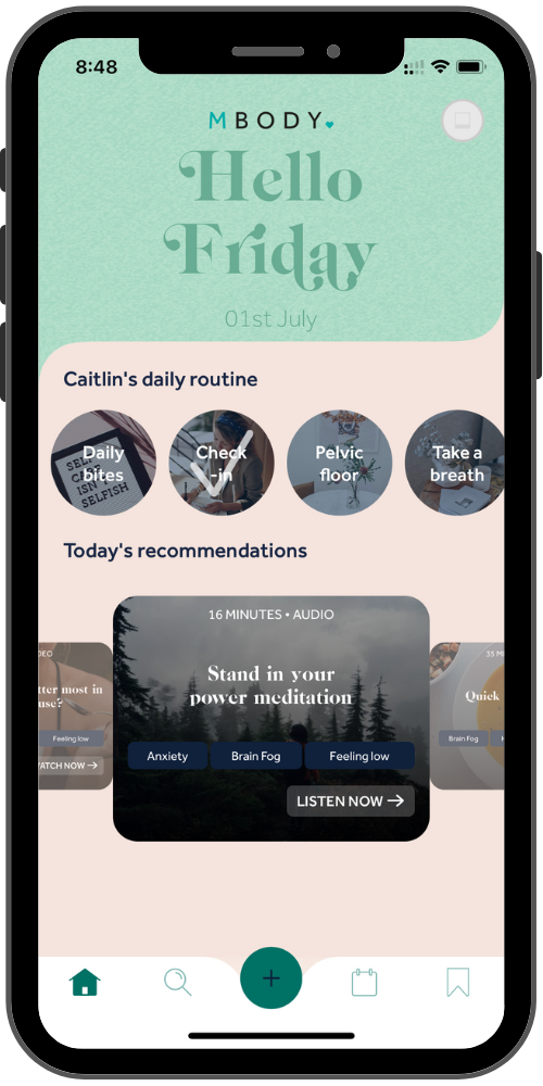 MBODY App Updates — MBody