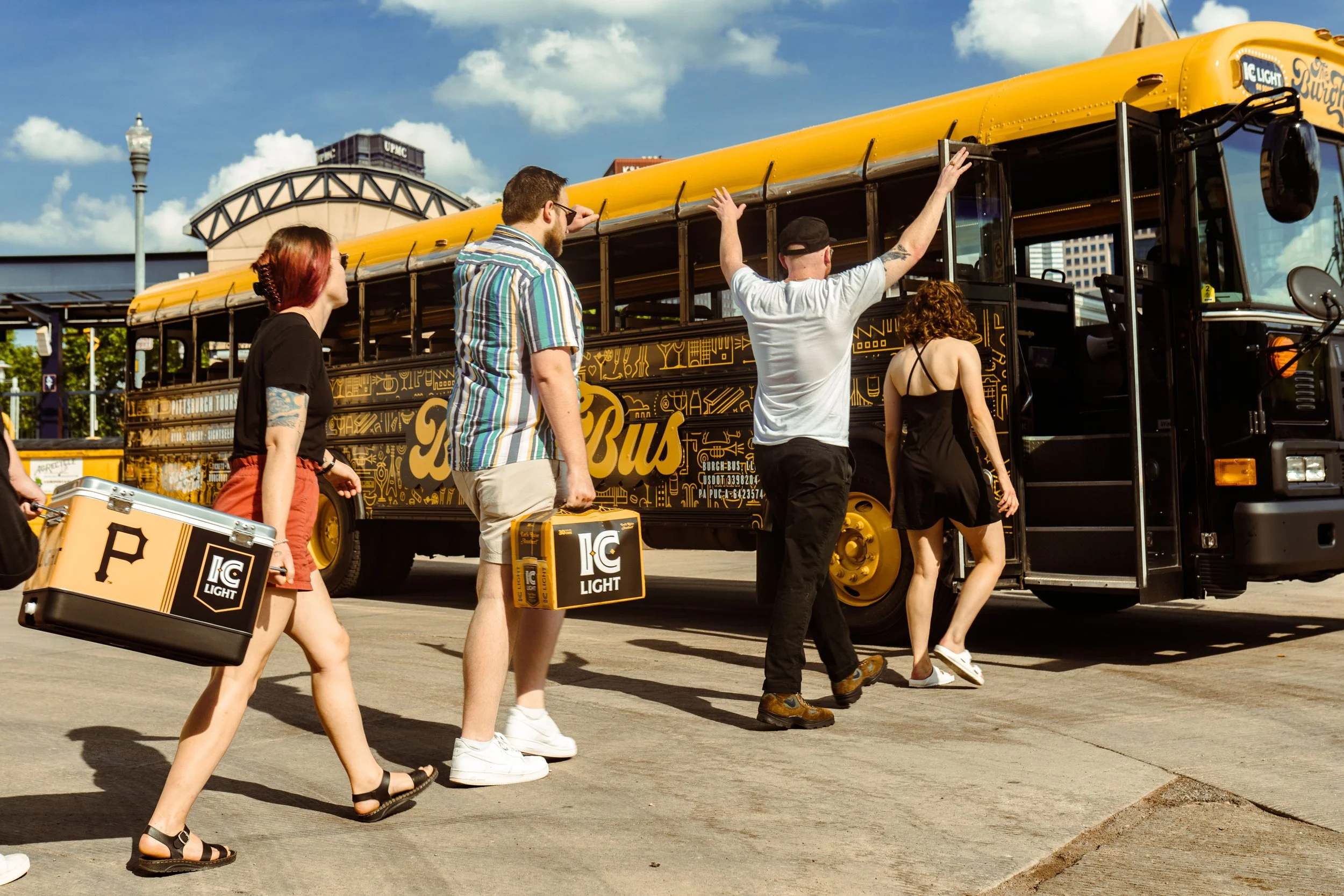 COMEDY BUS — The Burgh Bus