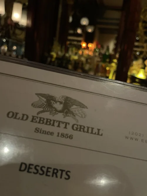 A Taste of History: The Old Ebbitt Grill — A Long Way from Home