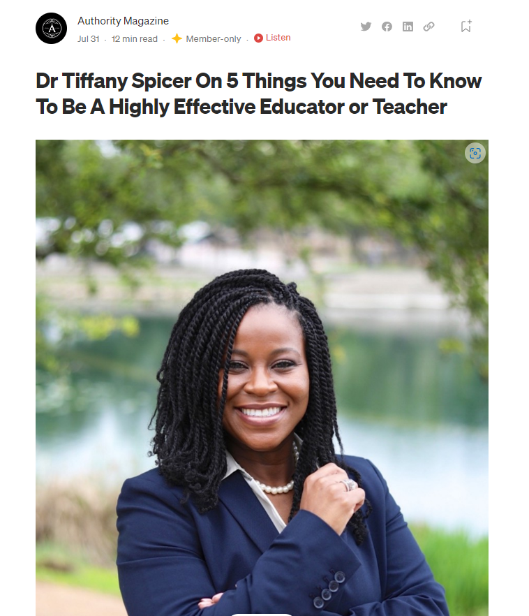 Media — Dr. Tiffany T. Spicer
