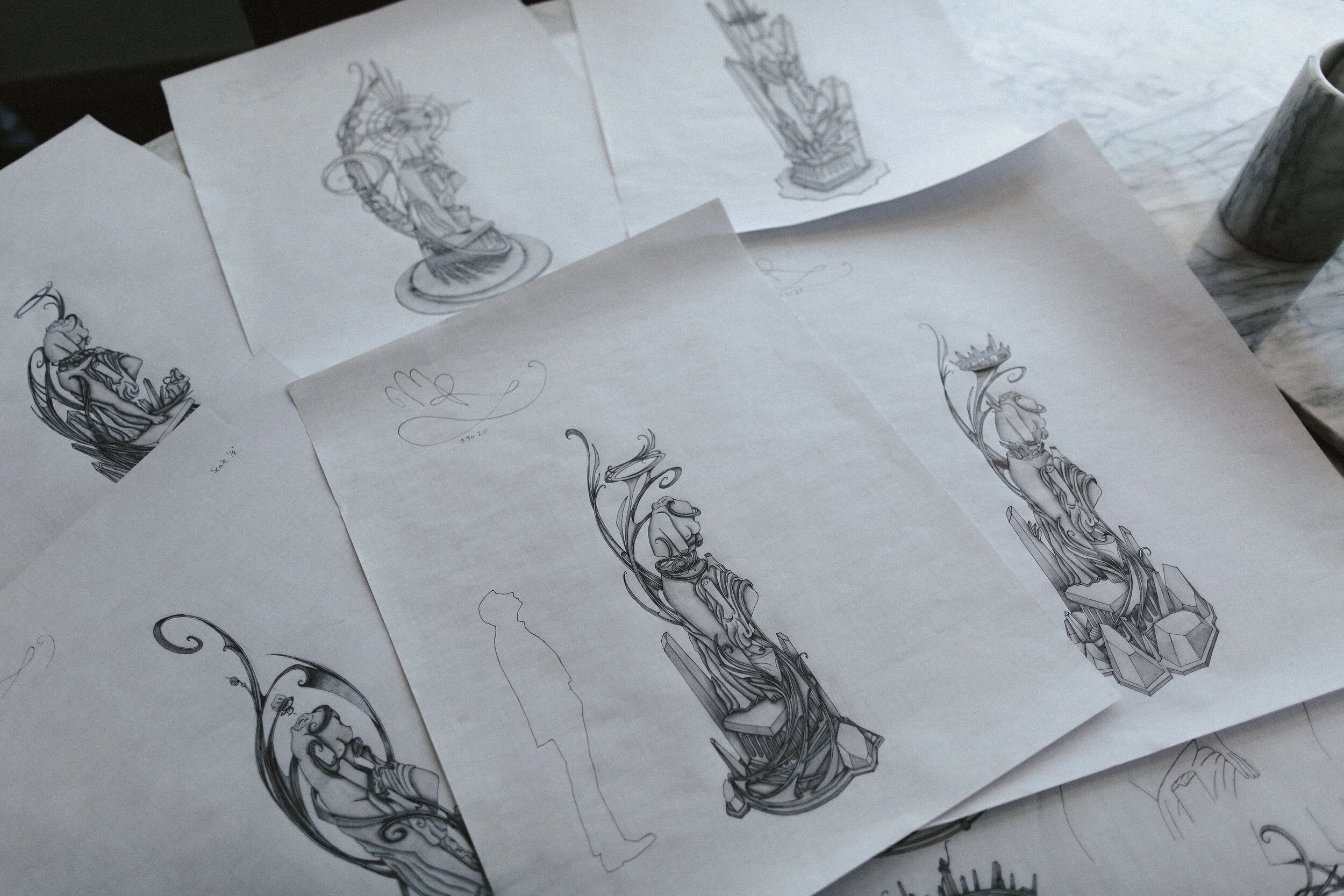 Marble Metamorphosis — MAX RANDOLPH STUDIOS