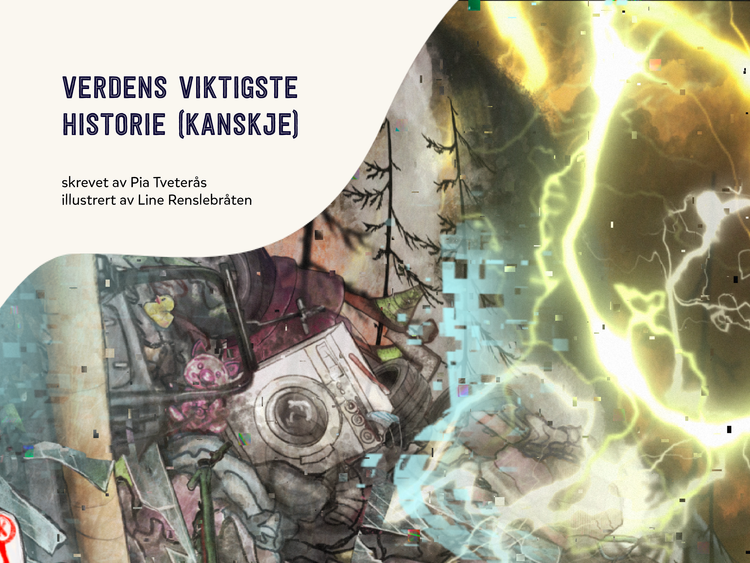 Leseplaneten — Verdens viktigste historie (kanskje!) - med tekst