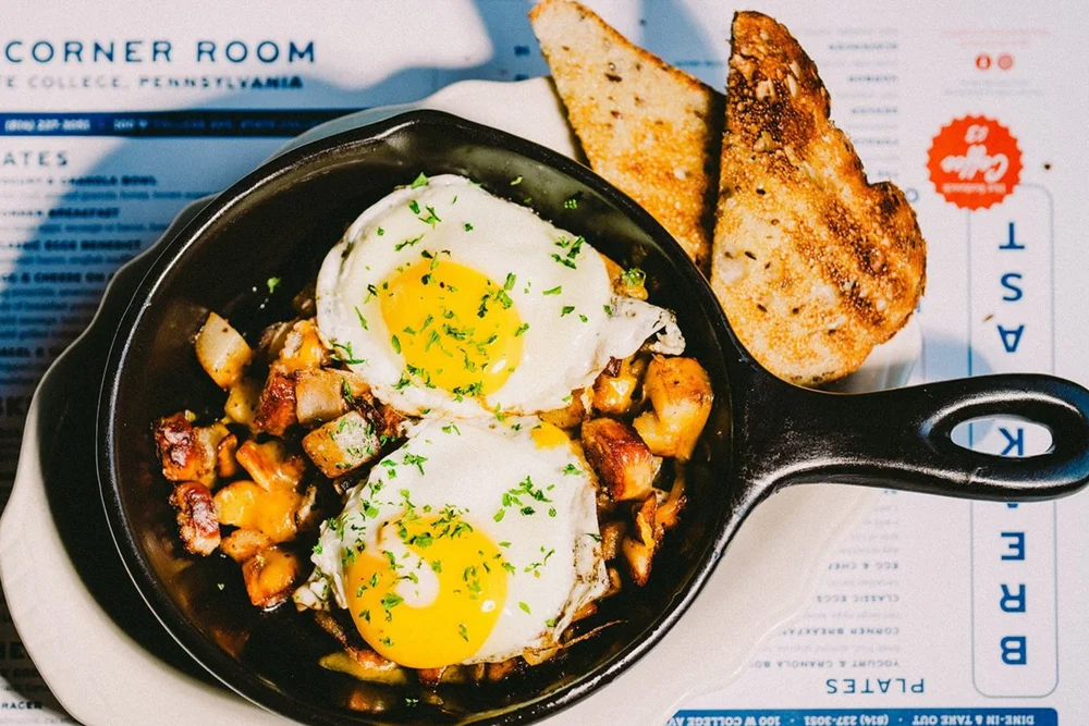 Breakfast Menu — The Corner Room